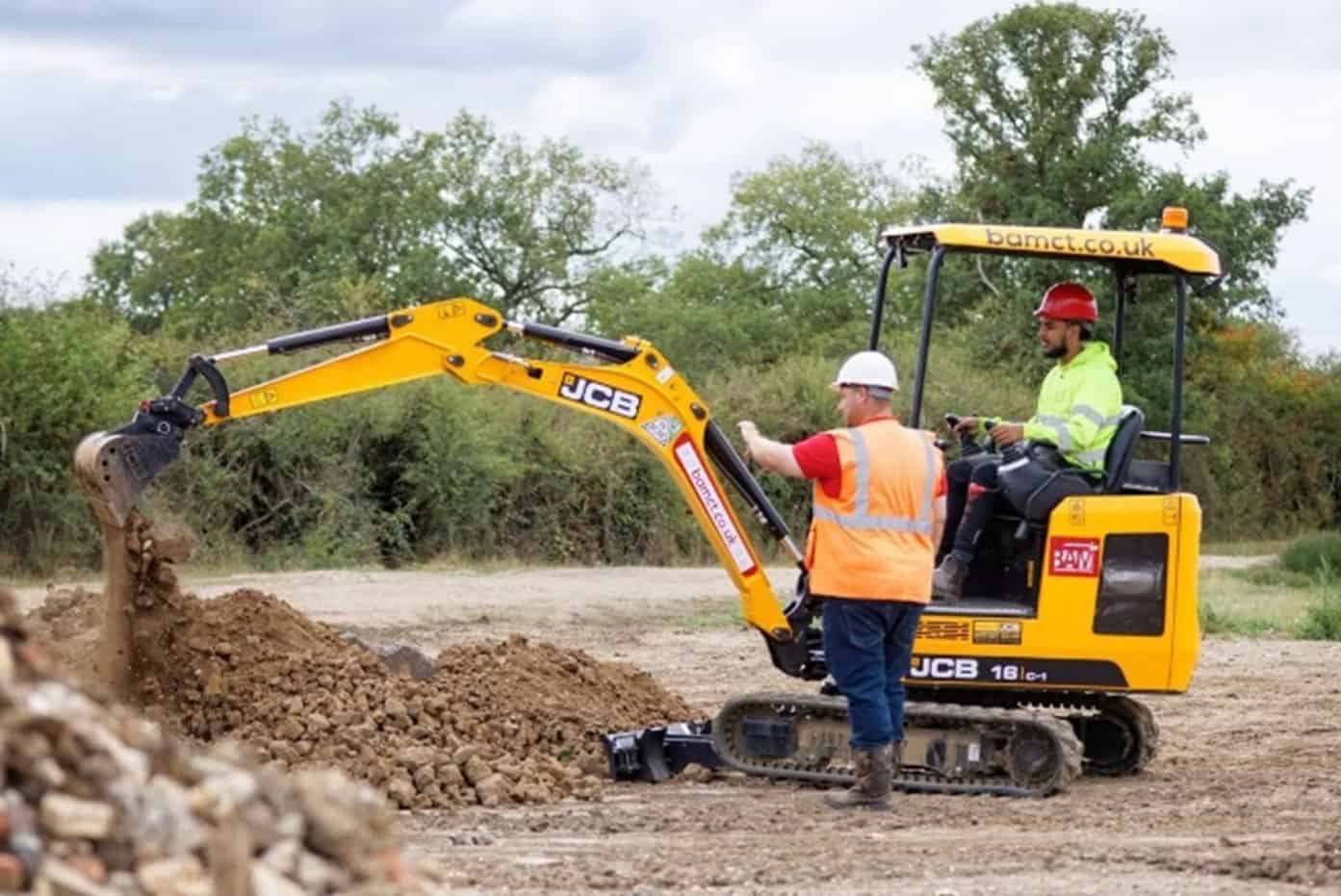 Mini Digger Training (CPCS A58) • BAM Construction Training